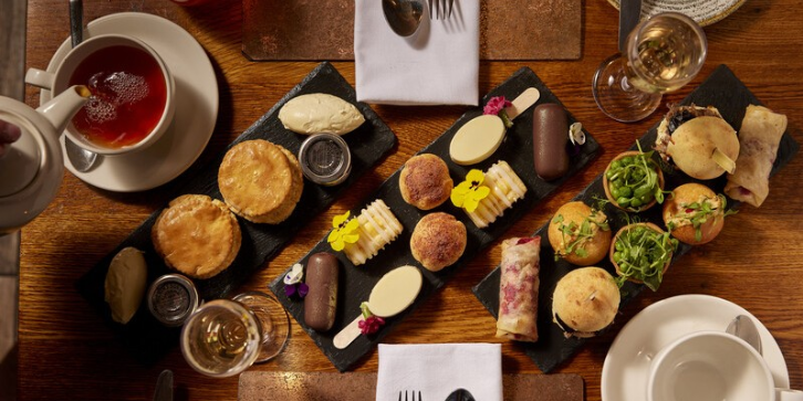 Afternoon Tea for Two at The Rib Smokehouse & Grill | Coldra Court Hotel